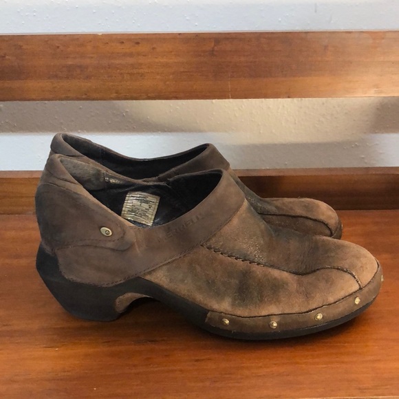Merrell | Shoes | Merrell Espresso Clogs Size 75 Womens Performance ...